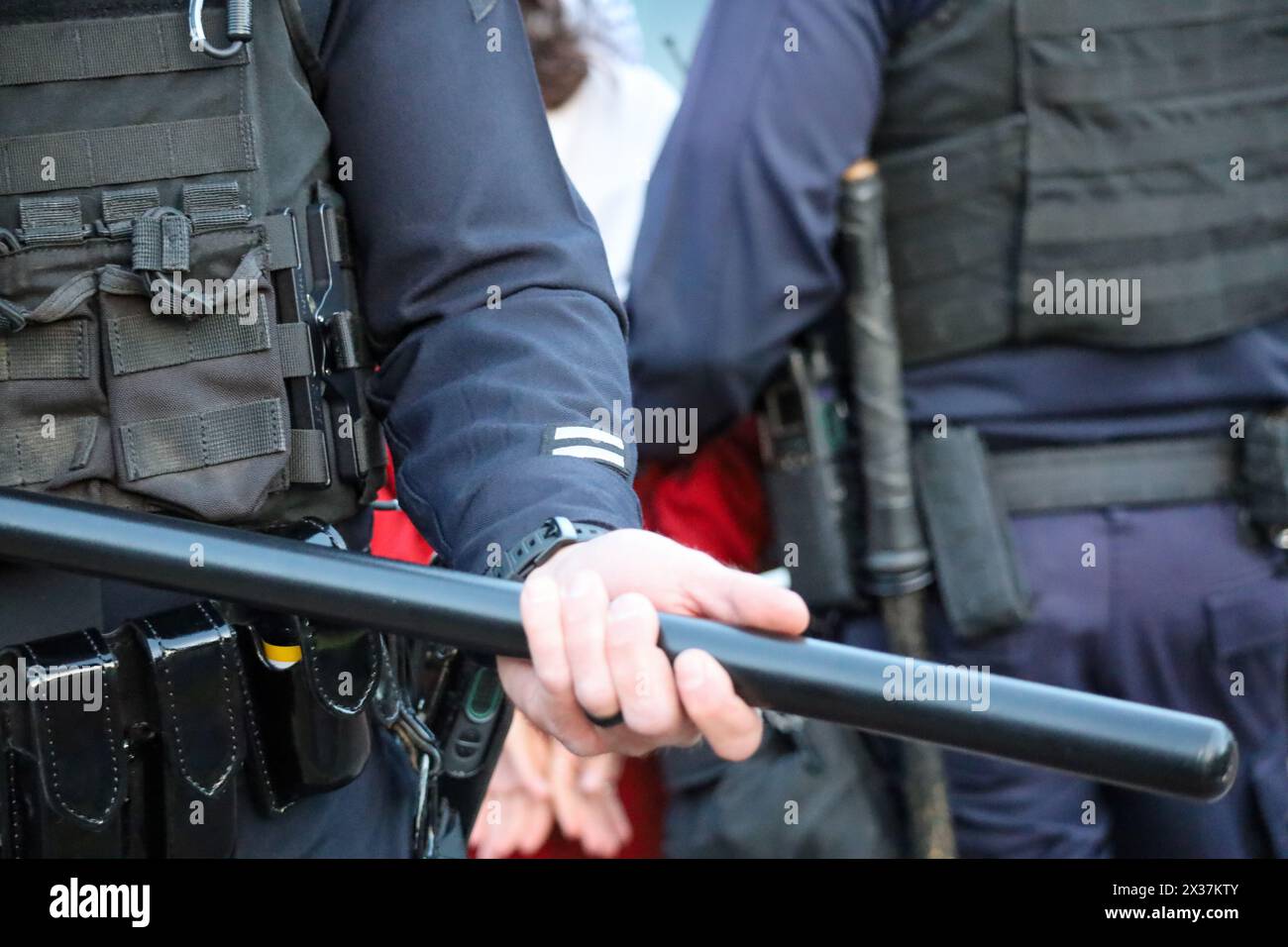 Los Angeles, California, U.S.A. 24th Apr, 2024. LAPD Police Baton in ...