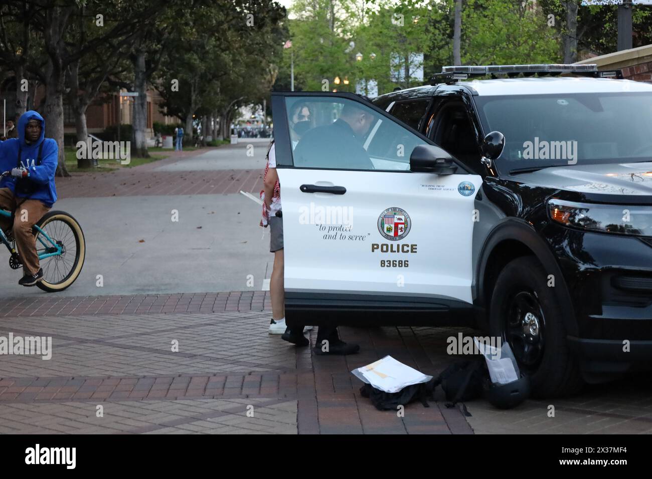 Lapd car hi-res stock photography and images - Alamy