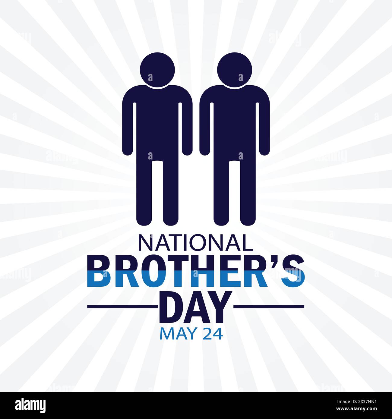 National Brother's Day. May 24. Holiday concept. Template for ...