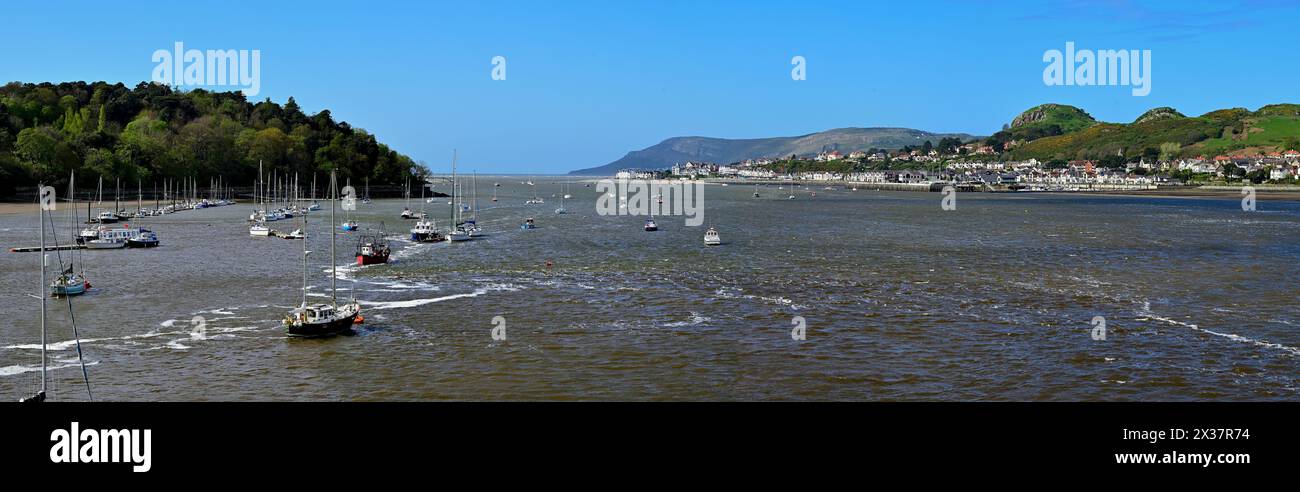 Around the UK - River Conwy Estuary, North Wales Stock Photo - Alamy