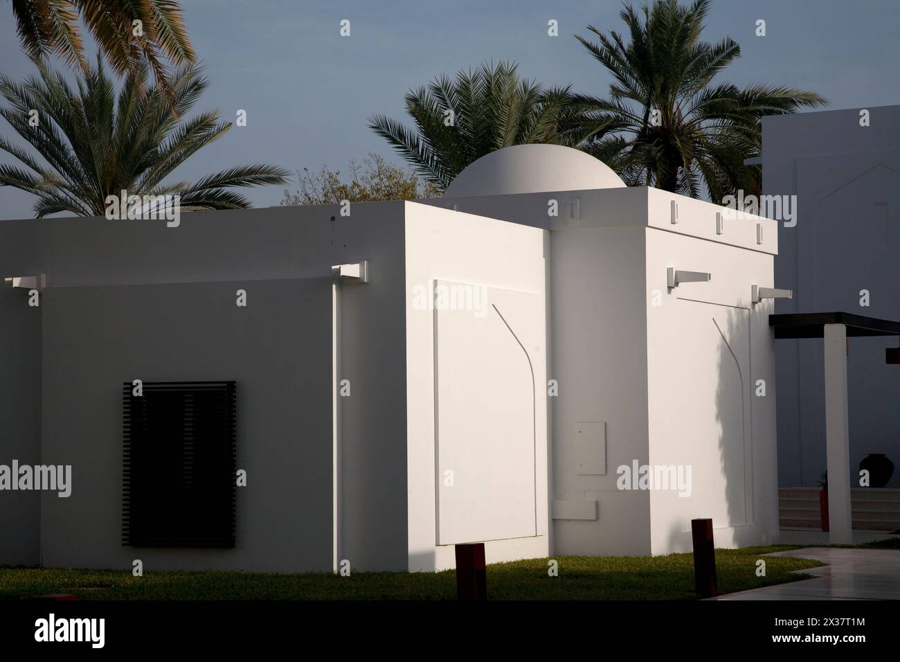 domed single storied building the chedi hotel muscat oman middle east ...