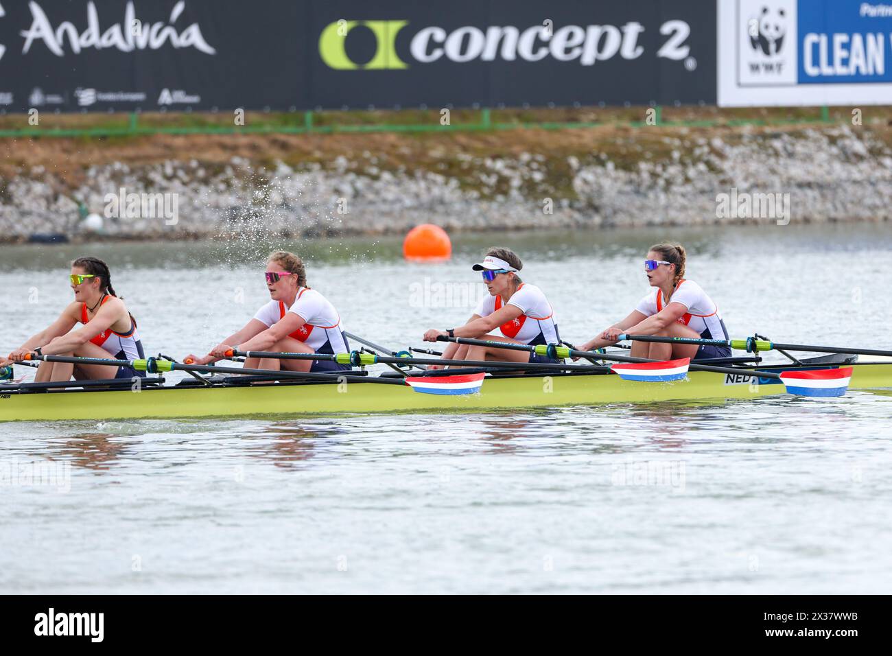 Szeged, Hungary. 24th Apr, 2024. SZEGED, HUNGARY - APRIL 24: Claire de ...