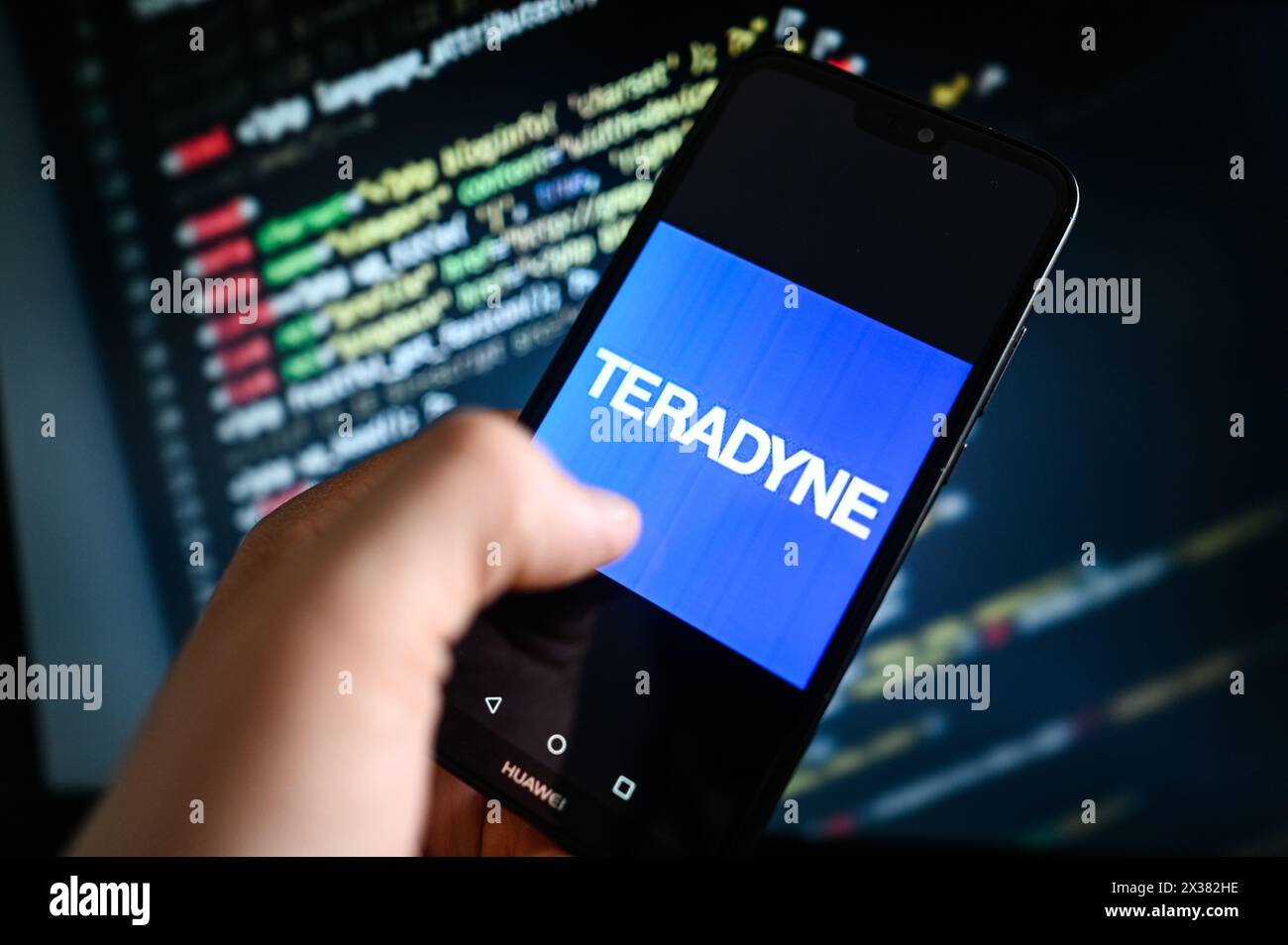 Teradyne logo hi-res stock photography and images - Alamy