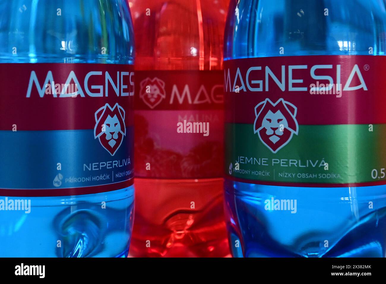 Mnichov, Czech Republic. 25th Apr, 2024. Magnesia company, producer of ...