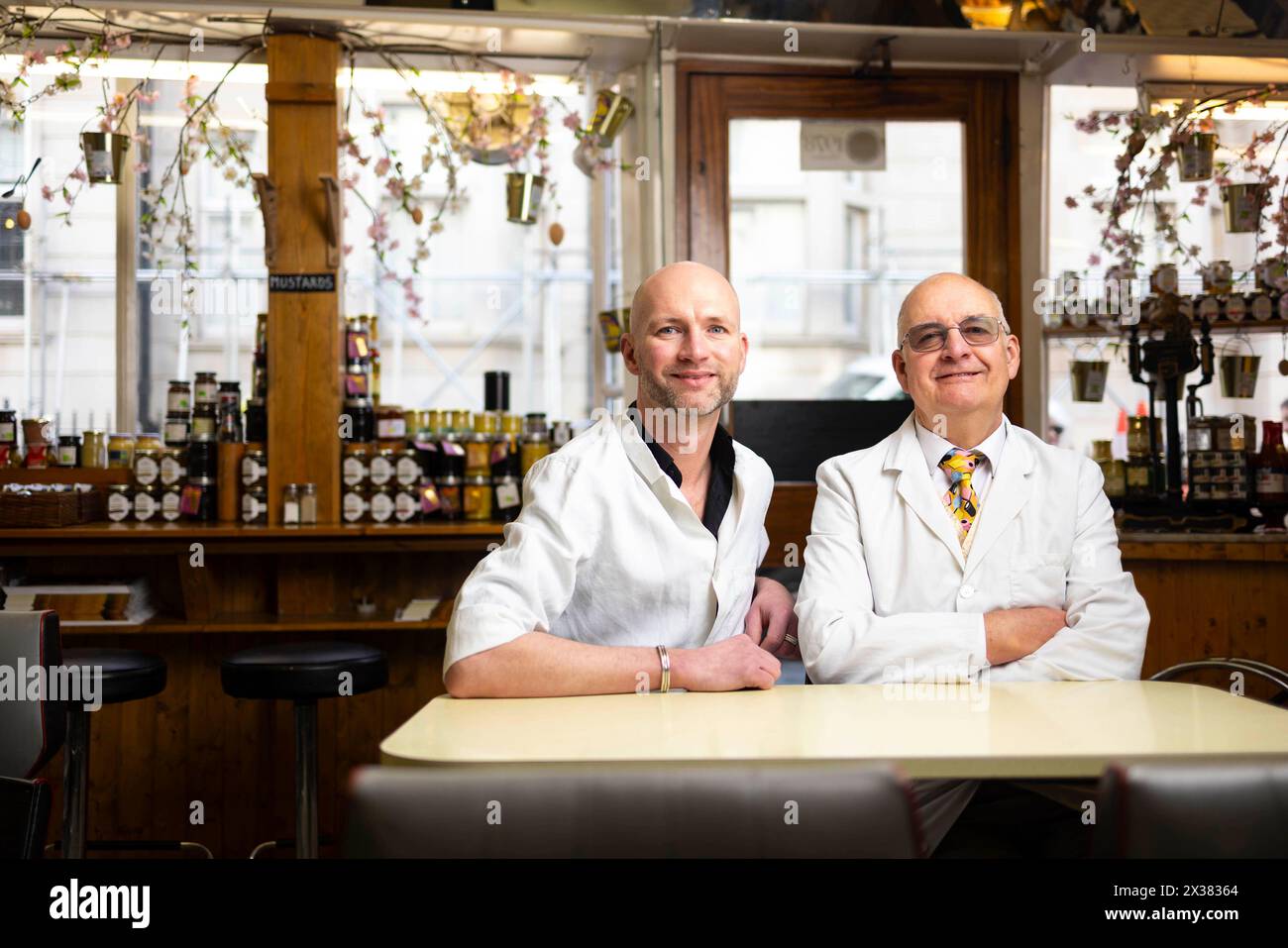 EDITORIAL USE ONLY left-right Stephen and Paul Rothe inside Paul Rothe ...