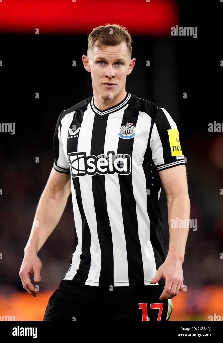 Newcastle United's Emil Krafth during the Premier League match at ...
