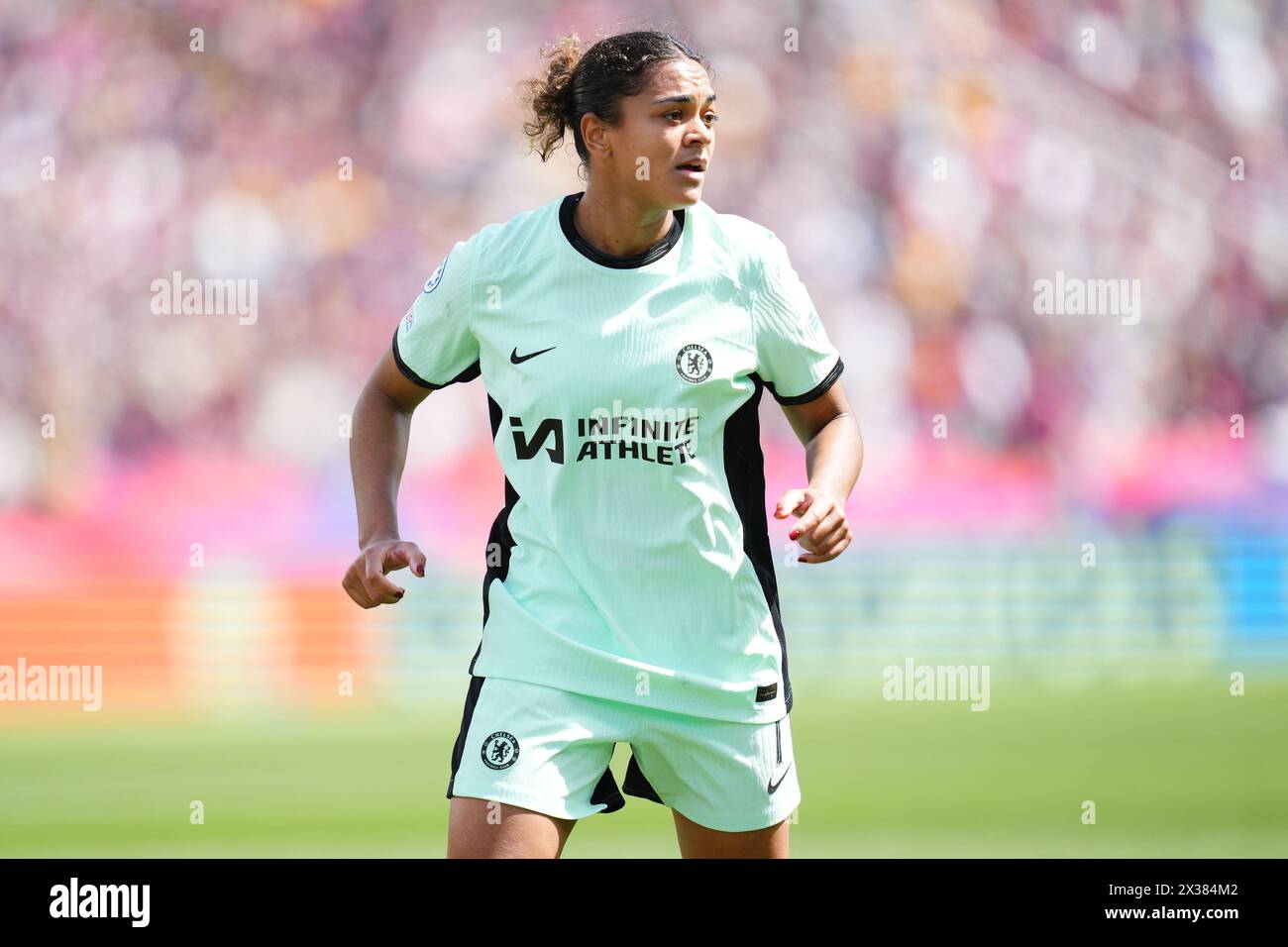Barcelona, Spain. 20th Apr, 2024. Jessica Carter of Chelsea and England ...