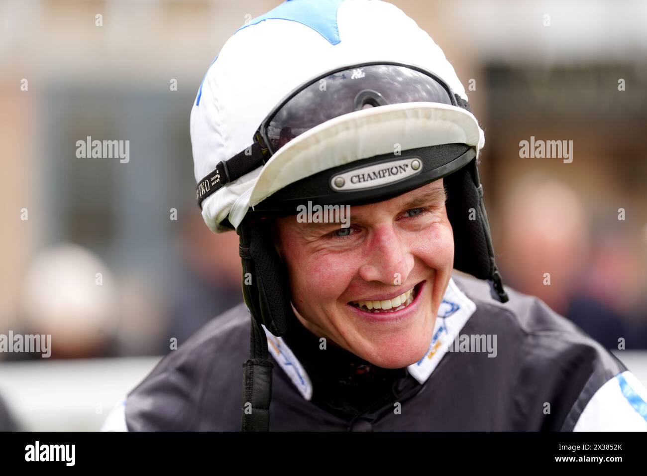 Jockey David Noonan prior to competing in the Charlie Wilson Memorial ...