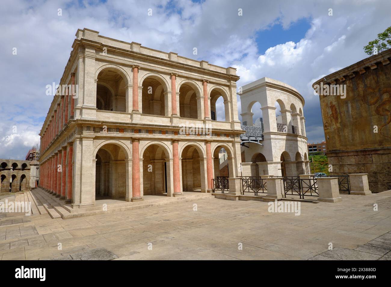 Ancient Rome standing set (2004) at Cinecitta movie studios, for ...