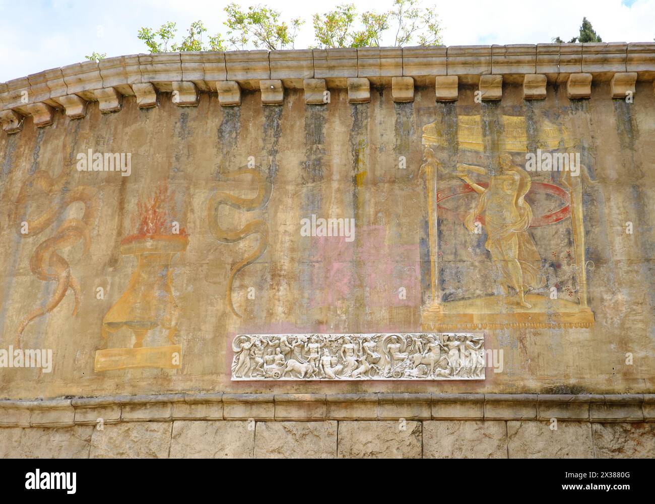 Ancient Rome standing set (2004) at Cinecitta movie studios, for ...