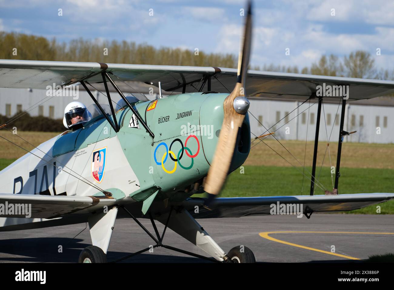 The Bücker Bü 131 Jungmann is a basic biplane trainer aircraft design ...