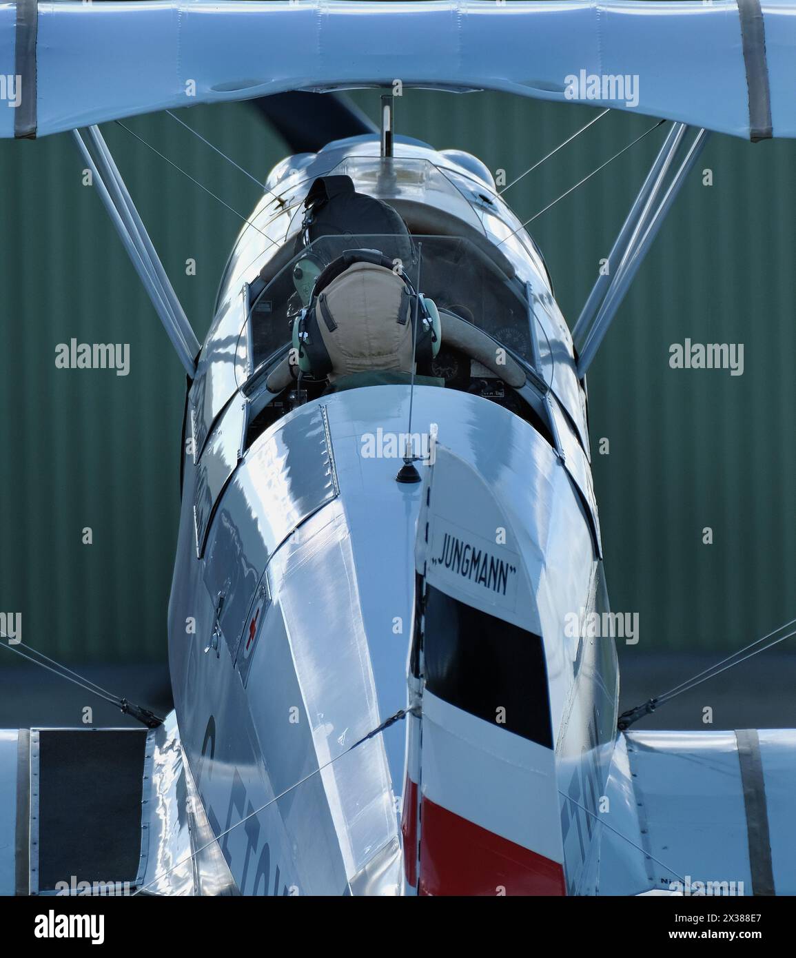 The Bücker Bü 131 Jungmann is a basic biplane trainer aircraft design ...