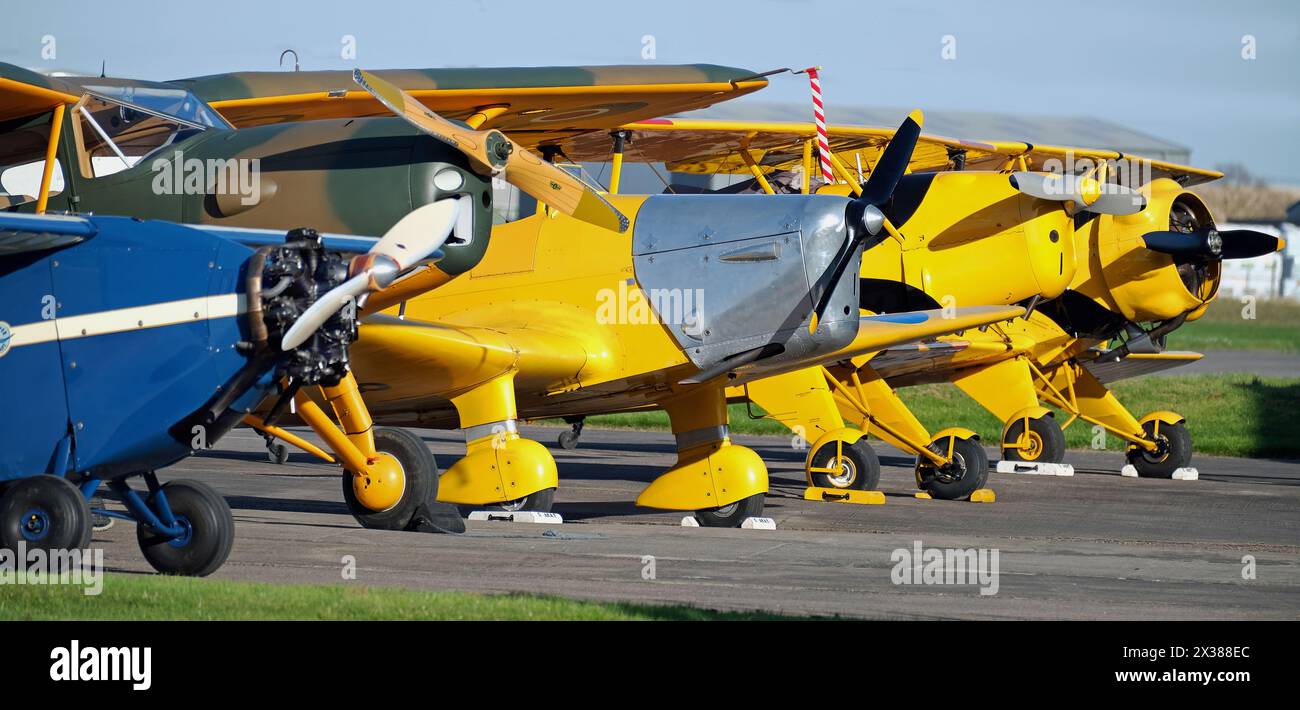 The Bücker Bü 131 Jungmann is a basic biplane trainer aircraft design ...
