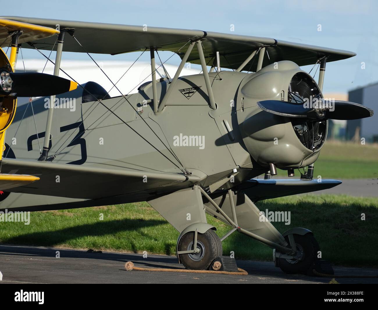 The Bücker Bü 133 Jungmeister was an advanced trainer of the Luftwaffe ...