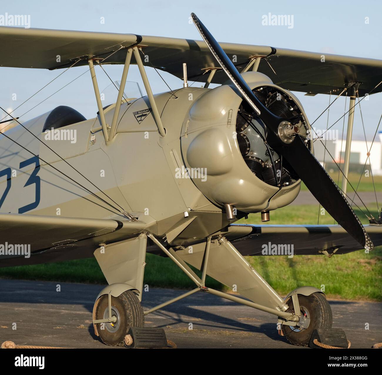 The Bücker Bü 133 Jungmeister was an advanced trainer of the Luftwaffe ...