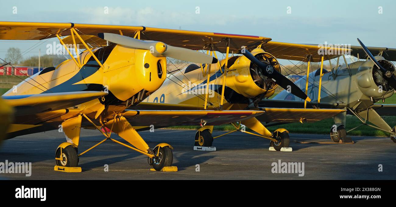 The Bücker Bü 131 Jungmann is a basic biplane trainer aircraft design ...