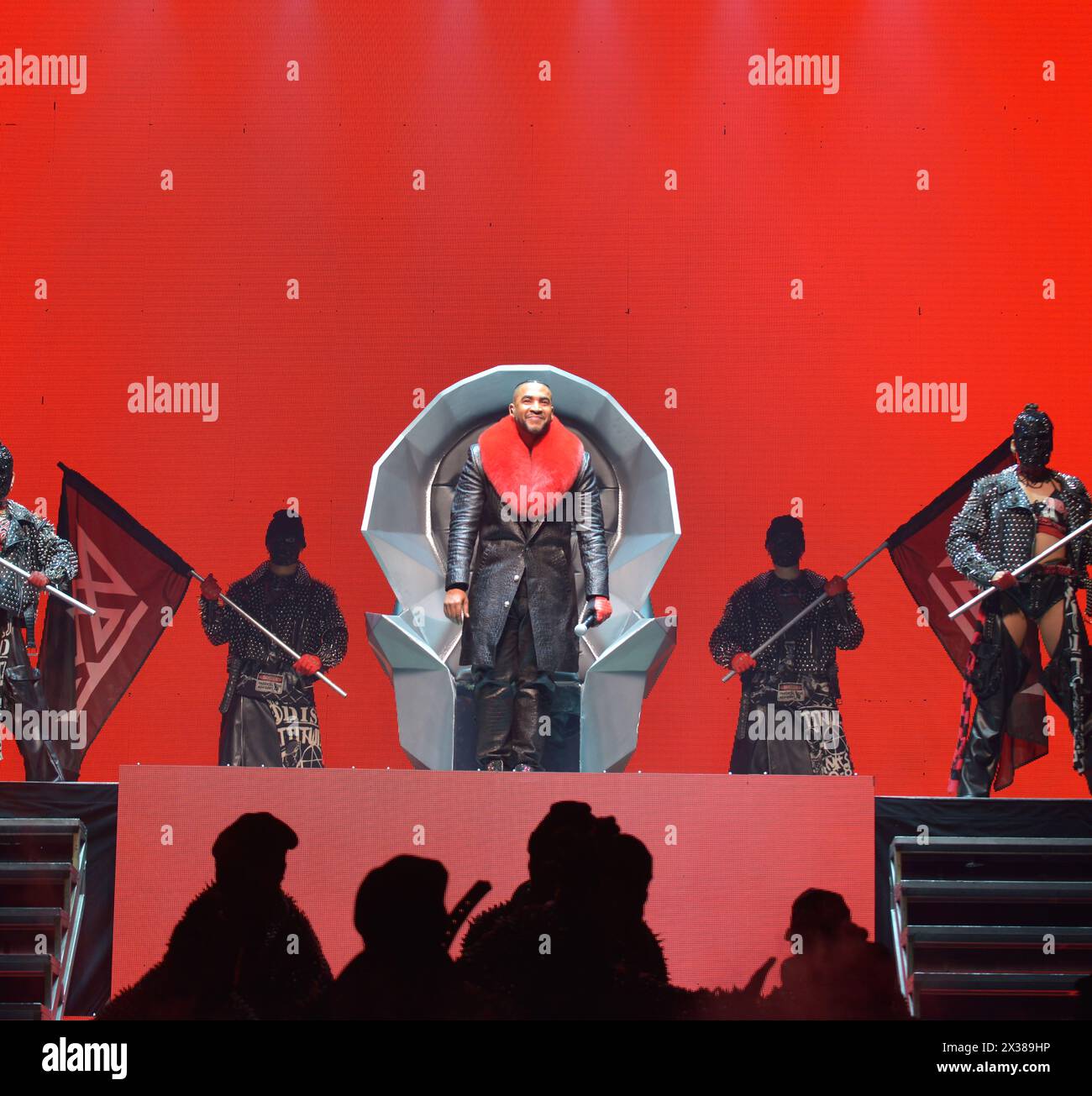 MIAMI, FL-APRIL 21: Don Omar performs during Don Omar “Back To ...