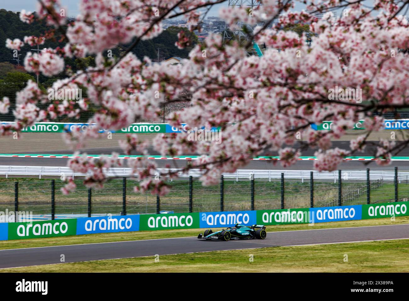 Suzuka Circuit, 5 April 2024: Fernando Alonso (ESP) of Aston Martin ...