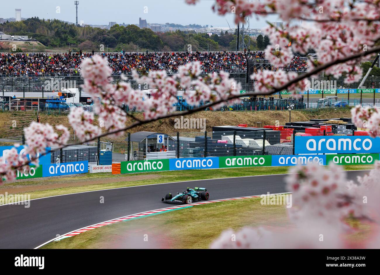 Suzuka Circuit, 5 April 2024: Fernando Alonso (ESP) of Aston Martin ...