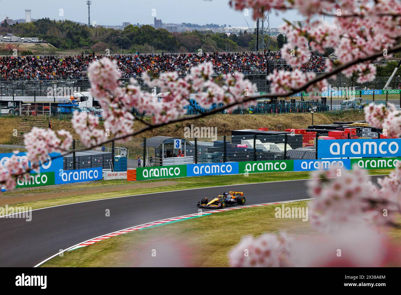 Suzuka Circuit, 5 April 2024: Oscar Piastri (AUS) of McLaren during the ...
