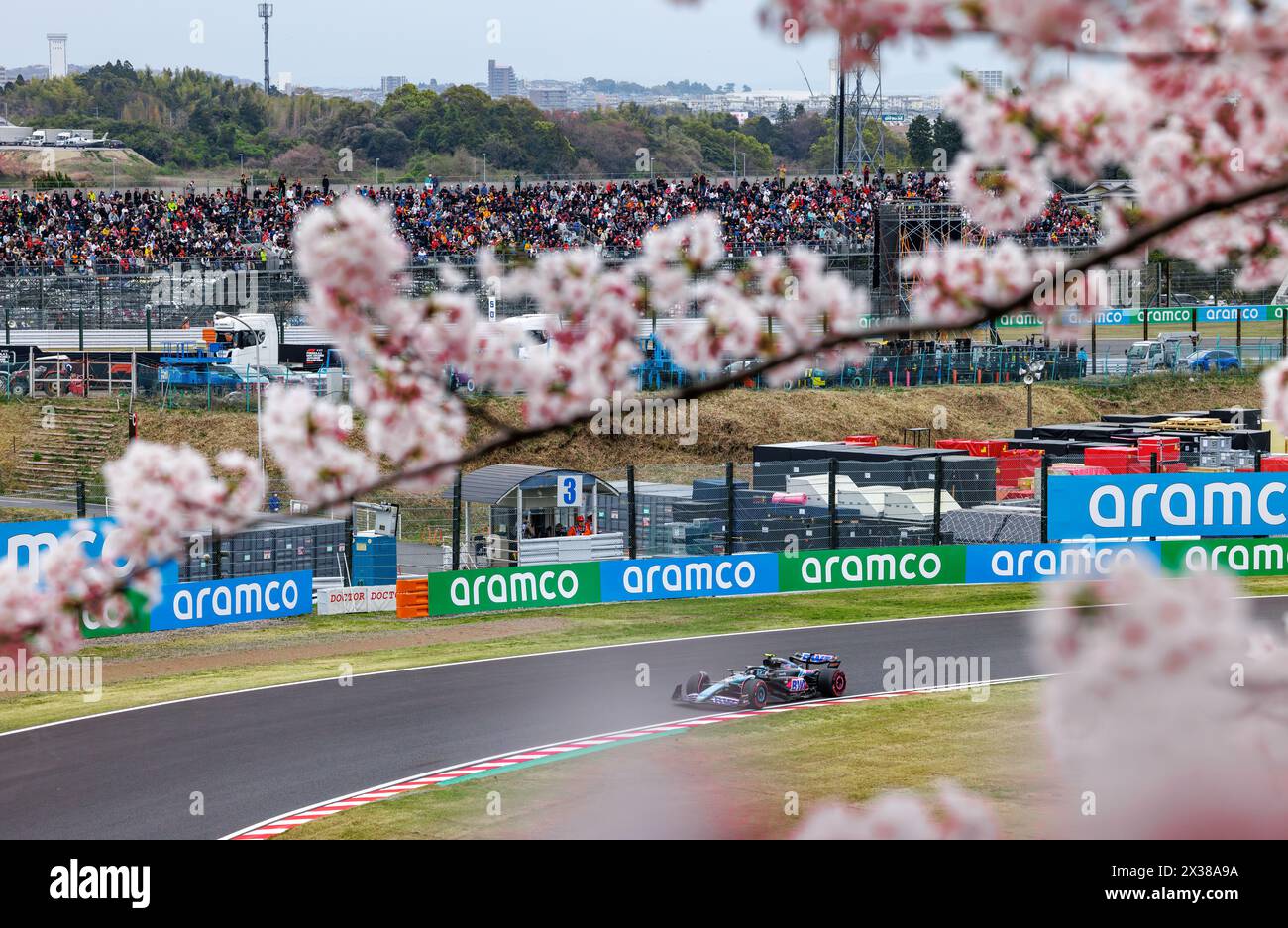 Suzuka Circuit, 5 April 2024: Pierre Gasly (FRA) of Alpine during the ...