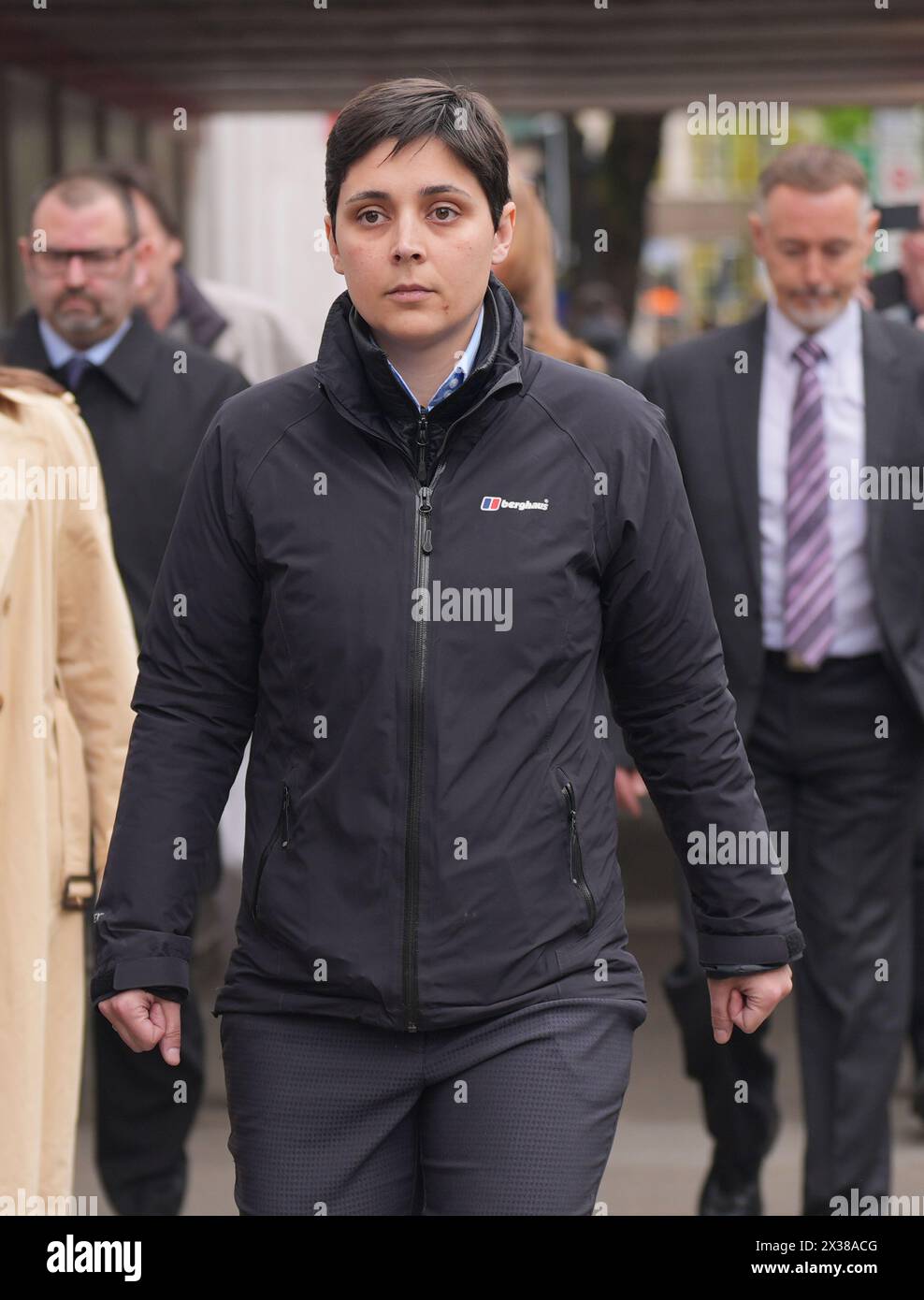 Pc Rachel Comotto leaves Westminster Magistrates' Court, London, who ...