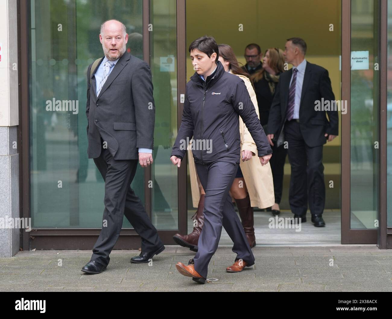Pc Rachel Comotto leaves Westminster Magistrates' Court, London, who ...