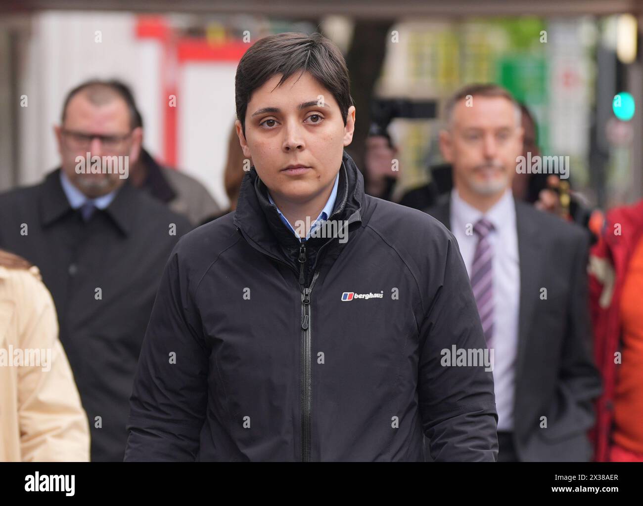 Pc Rachel Comotto leaves Westminster Magistrates' Court, London, who ...