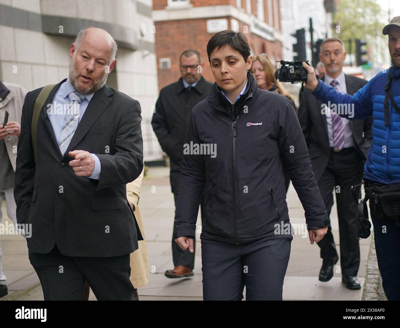 Pc Rachel Comotto leaves Westminster Magistrates' Court, London, who ...