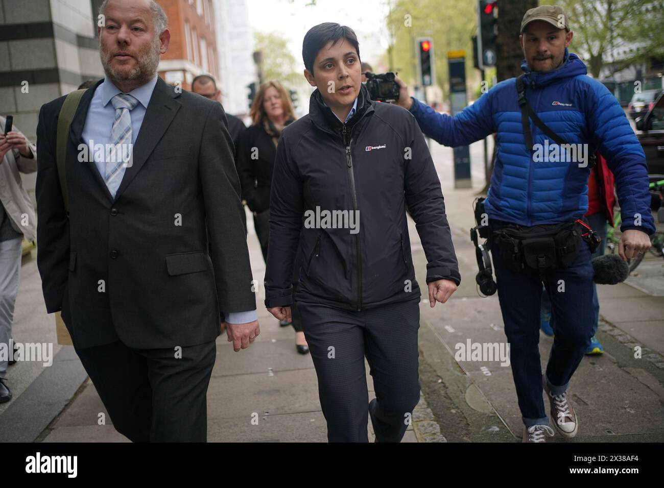 Pc Rachel Comotto leaves Westminster Magistrates' Court, London, who ...