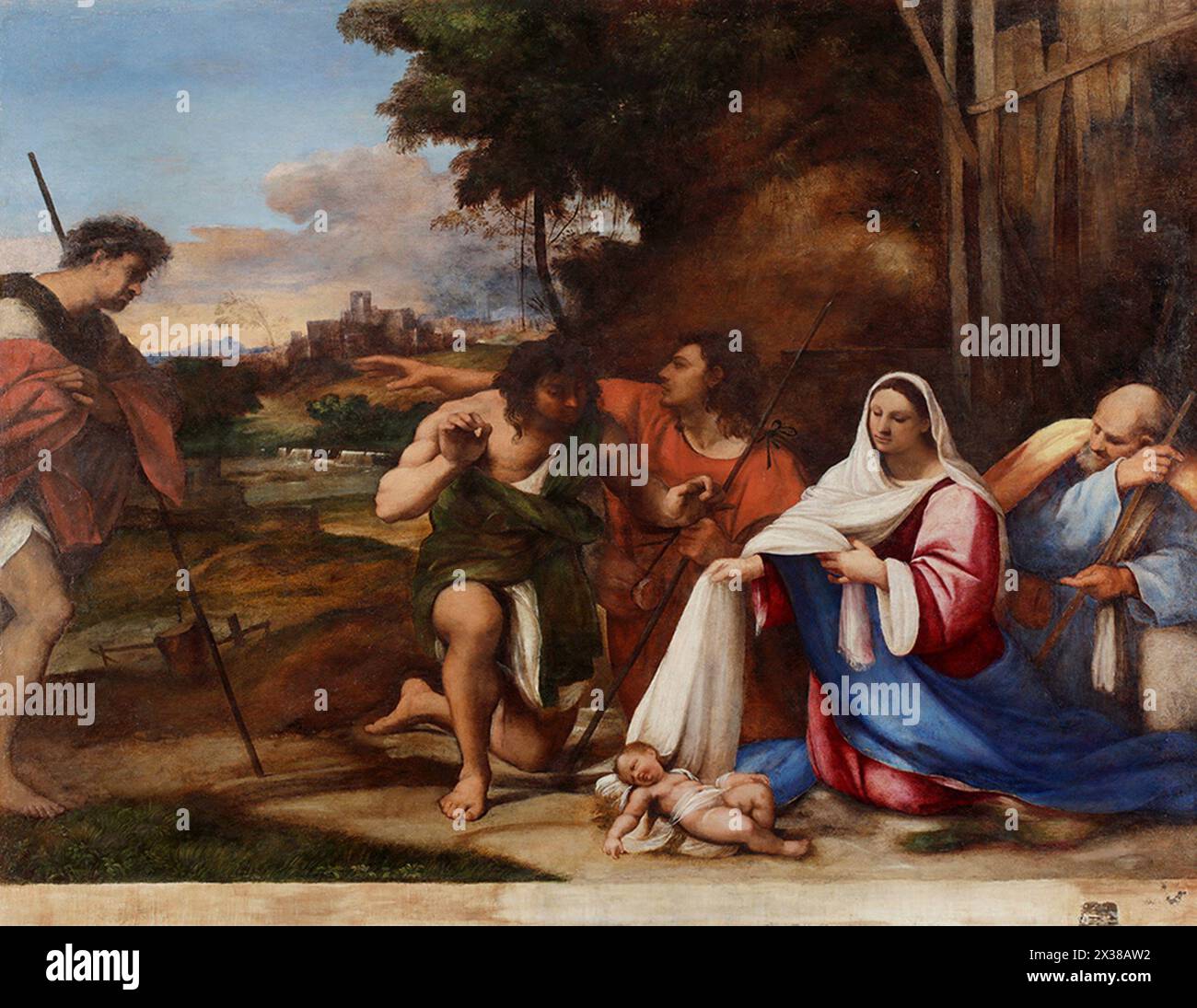 Adoration of the Shepherds, 1511–12, Fitzwilliam Museum, perhaps ...