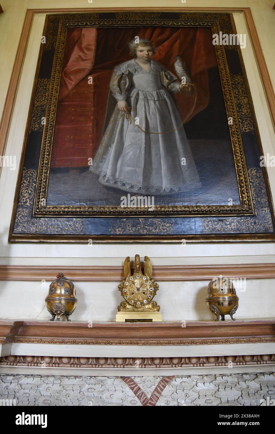 Leeds castle rooms Stock Photo - Alamy