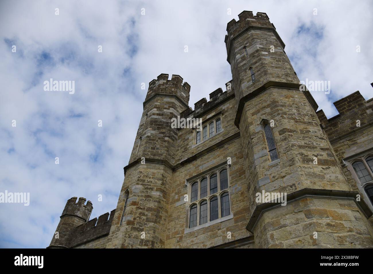 Leeds Castle Kent England Stock Photo - Alamy