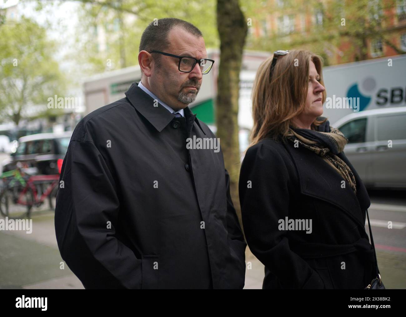 Pc Stephen Smith leaves Westminster Magistrates' Court, London, who ...