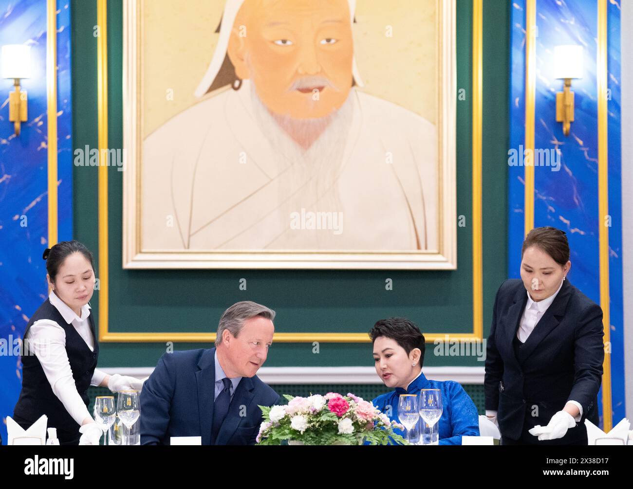 Foreign Secretary Lord David Cameron meets with Mongolian Foreign ...