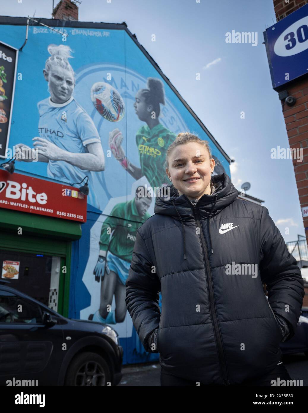 United Kingdom, Manchester, 24 April 2024: Manchester City Football ...