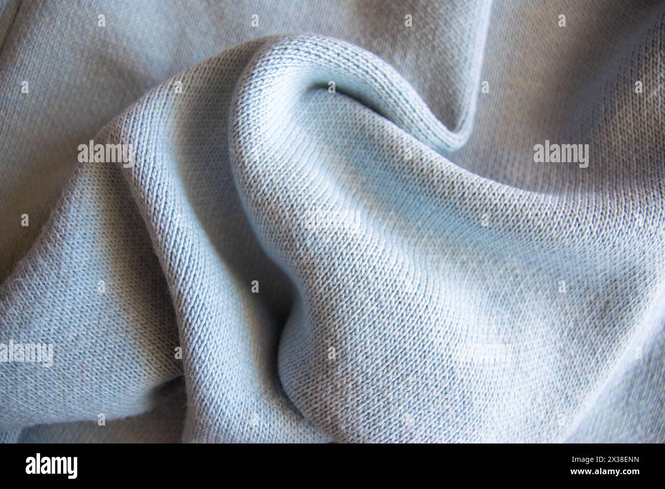 Blue cotton gentle texture clothes. Textile cloth background Stock ...