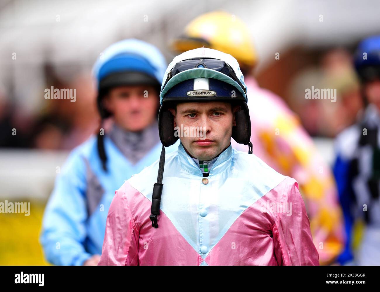 Jockey Jonjo O'Neill Jr ahead of the Visit racingtv.com Handicap Hurdle ...