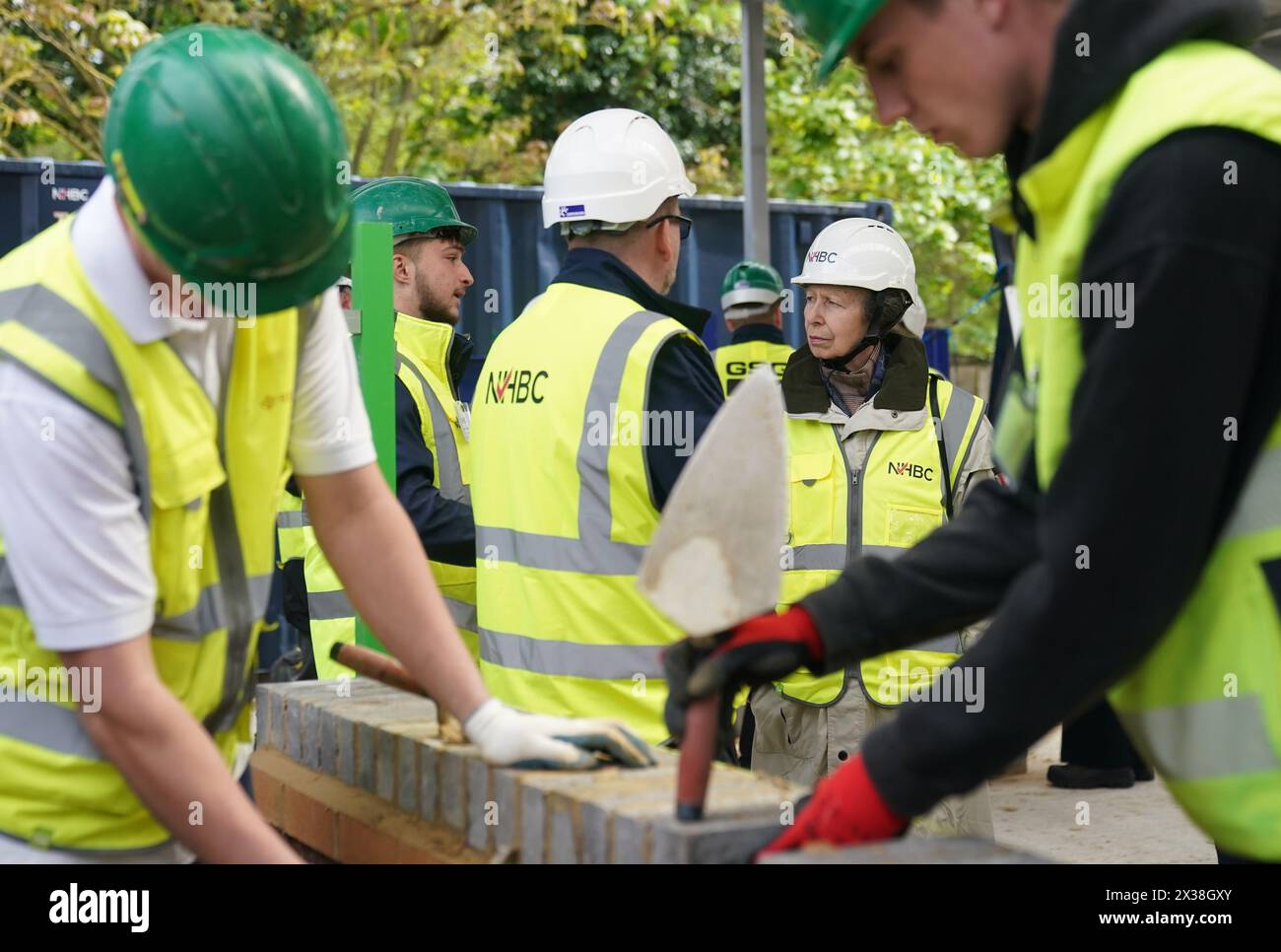 The Princess Royal meets apprentices tackling the skills gap and ...
