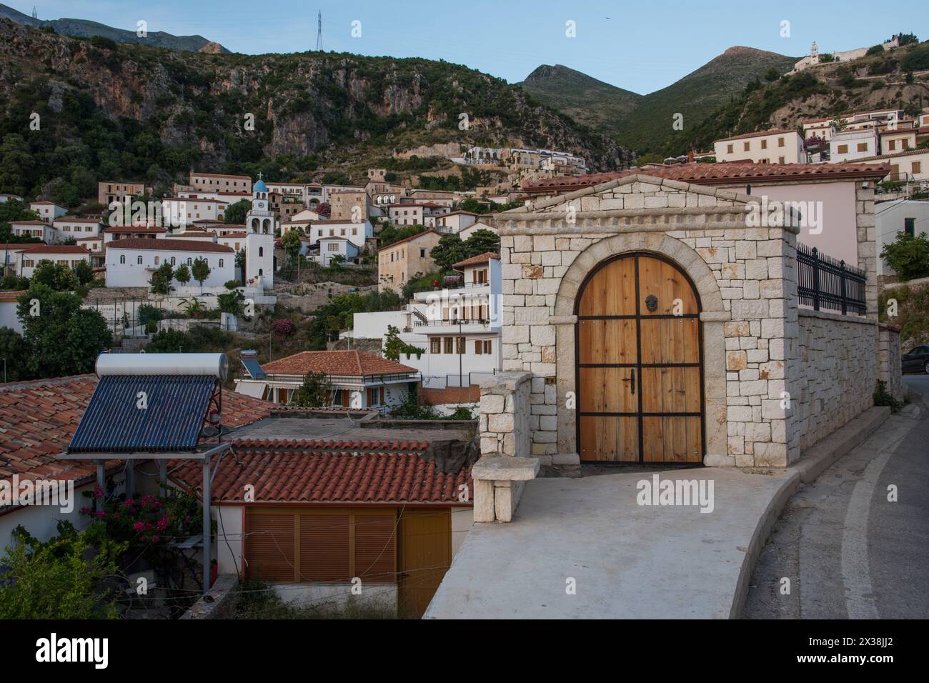 Dhermi village hi-res stock photography and images - Alamy