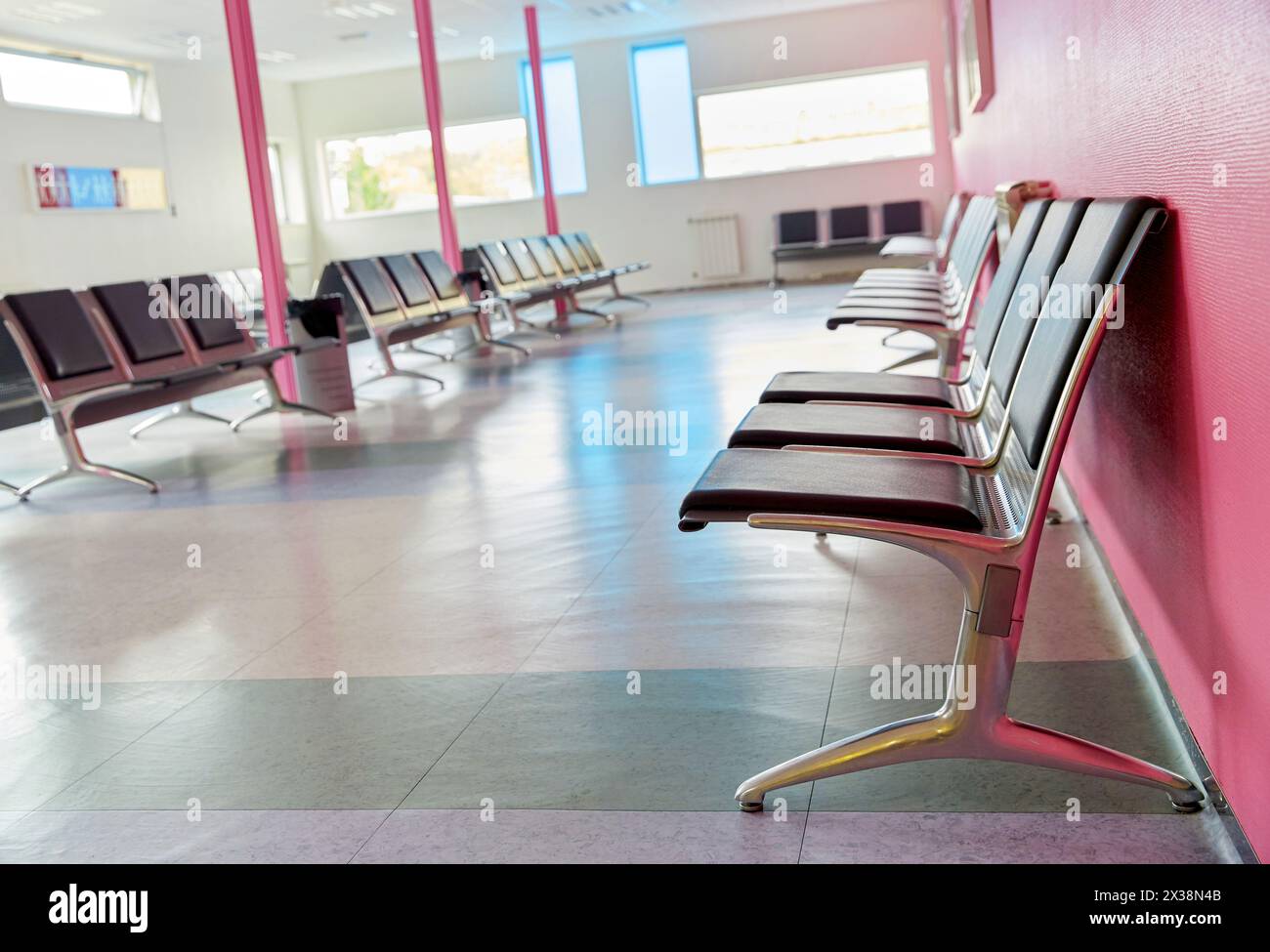 Waiting room, Intensive Care Unit ICU, Hospital Donostia, San Sebastian ...