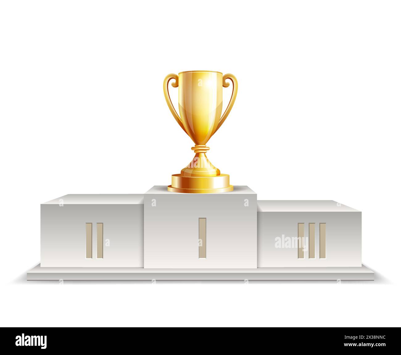 Sports champion podium Cut Out Stock Images & Pictures - Alamy