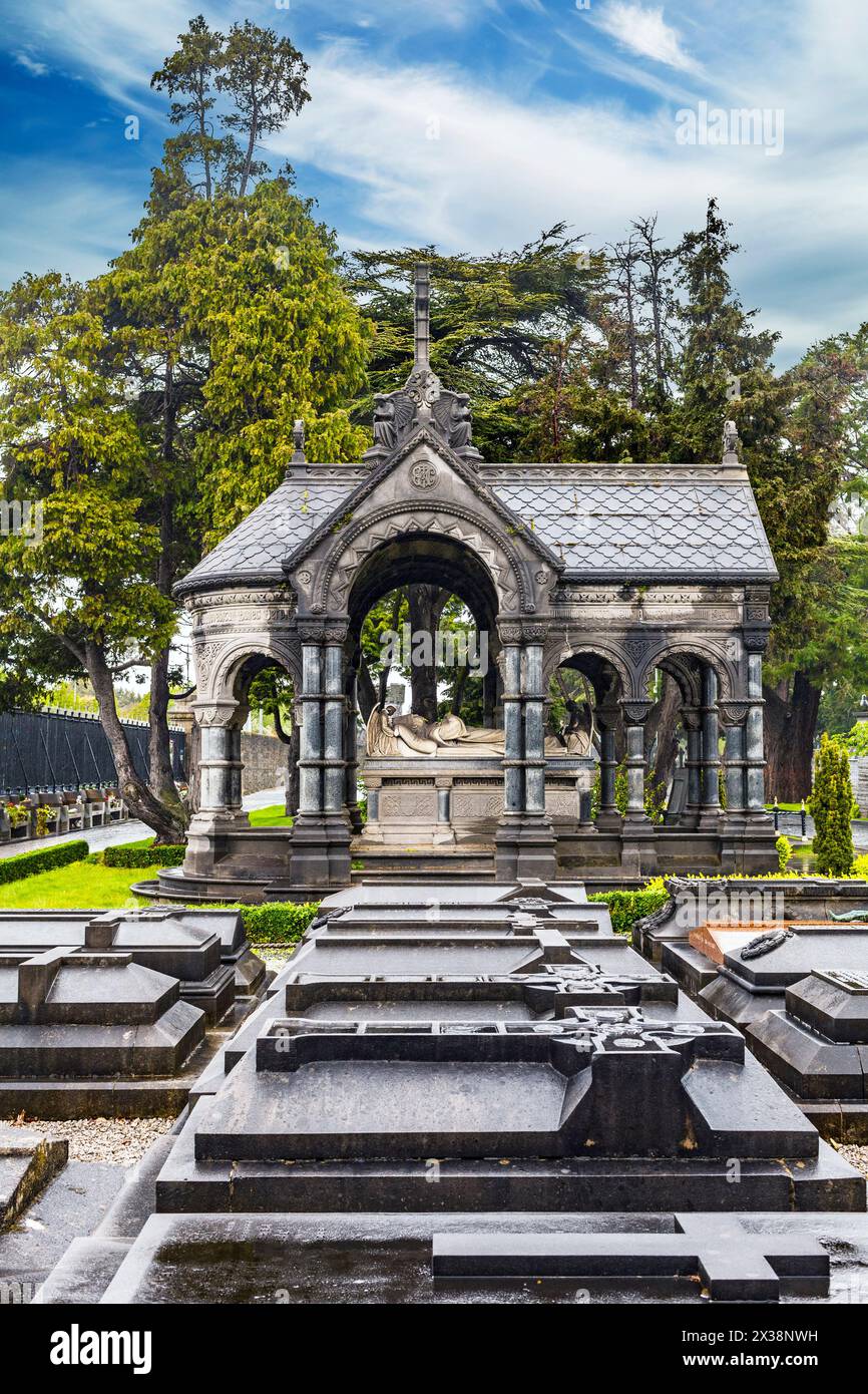 The Byzantine mausoleum of Cardinal Edward McCabee, in Glasnevin ...