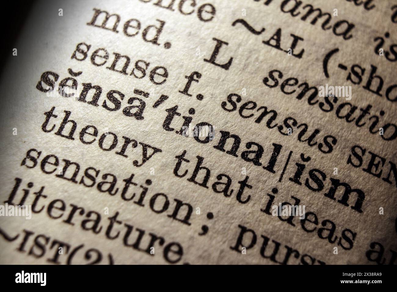 Sensationalism tv hi-res stock photography and images - Alamy