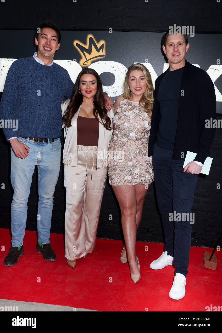 London, UK. 24th Apr, 2024. Ollie Medforth, Amy Christophers, Marnie ...