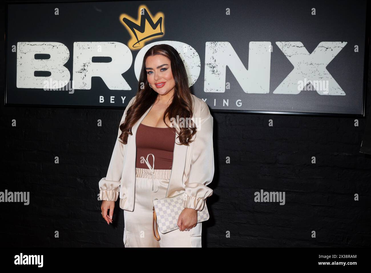 London, UK. 24th Apr, 2024. Amy Christophers attends the Bronx Boxing ...