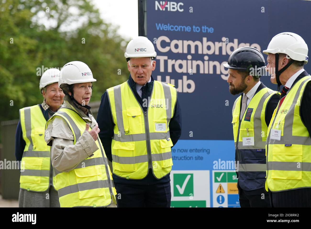 The Princess Royal meets apprentices tackling the skills gap and ...