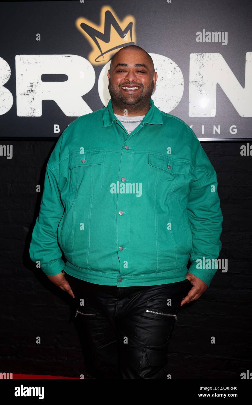 London, UK. 24th Apr, 2024. Sugapuff attends the Bronx Boxing Club ...