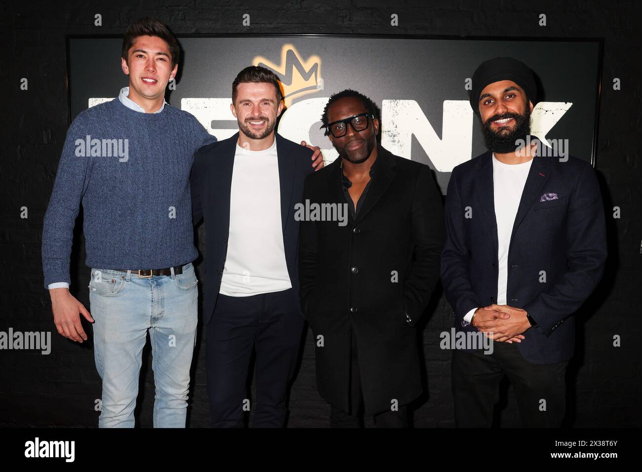 Ollie Medforth, Phil Turner, Tre Lowe and Virdi Mazaria attend the ...