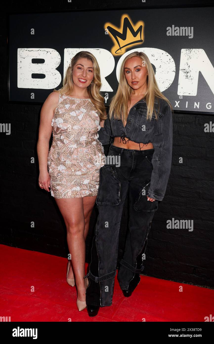 London, UK. 24th Apr, 2024. Marnie Swindells and Stephanie Affleck ...